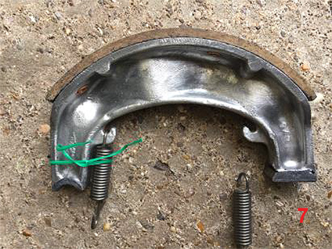Brake shoes, change without removing hubs, Austin 7 cars. Technical ...